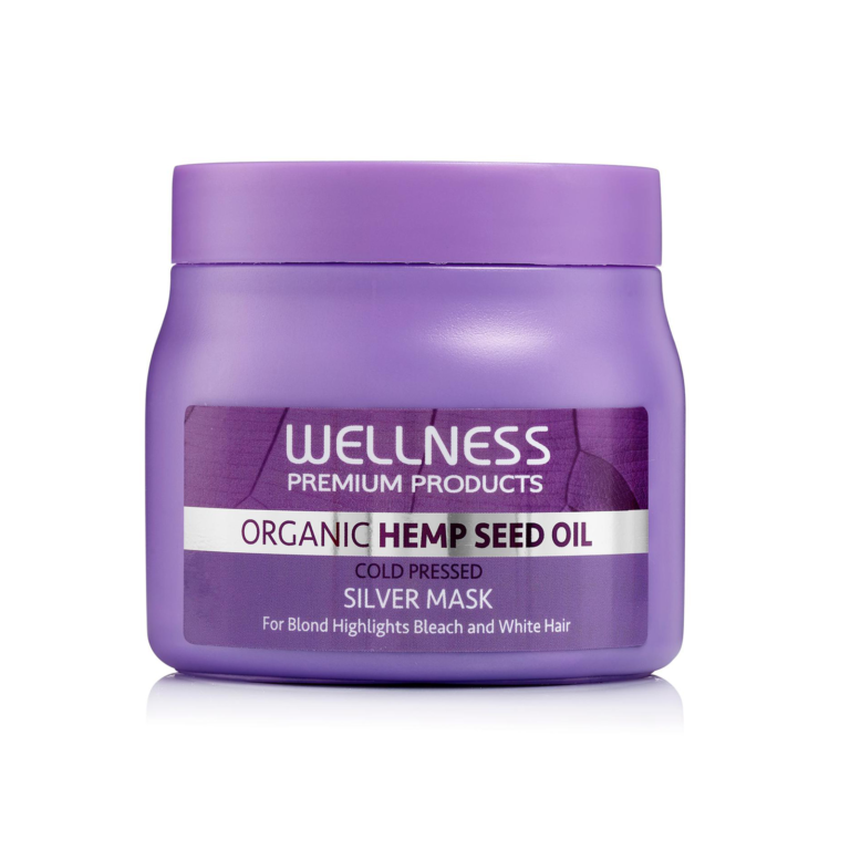 Hemp Seed Oil Silver Hair Mask 500ml - Be In Beauty LLC